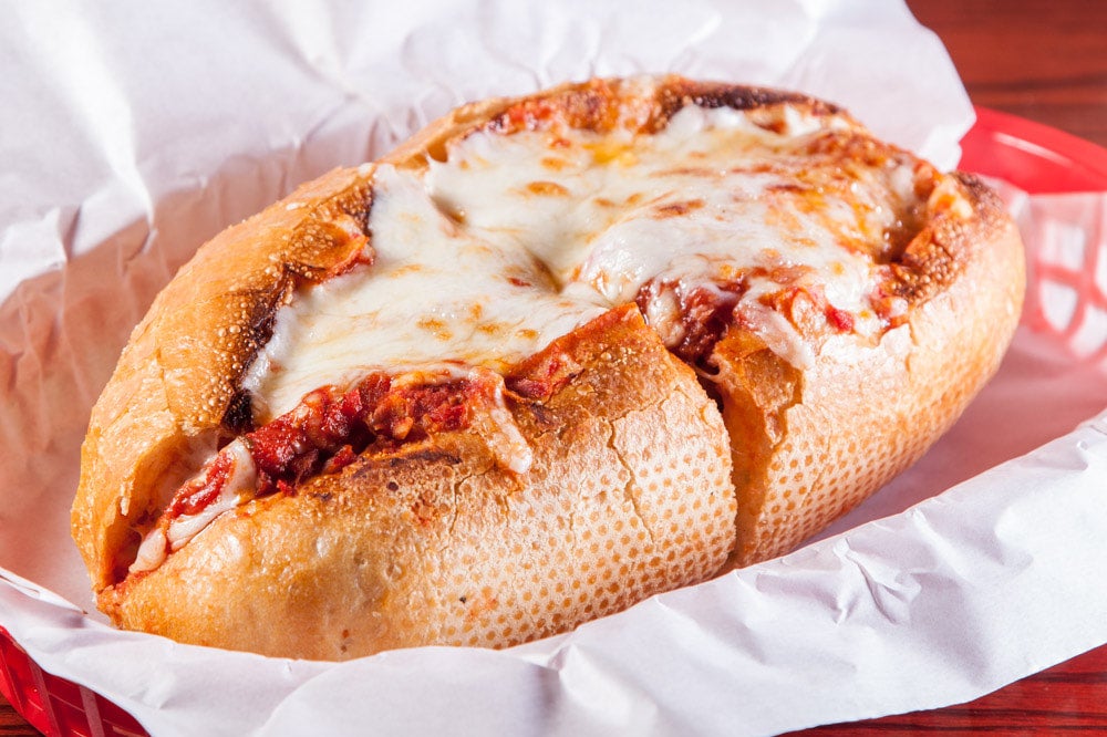 chicken parmesan sub